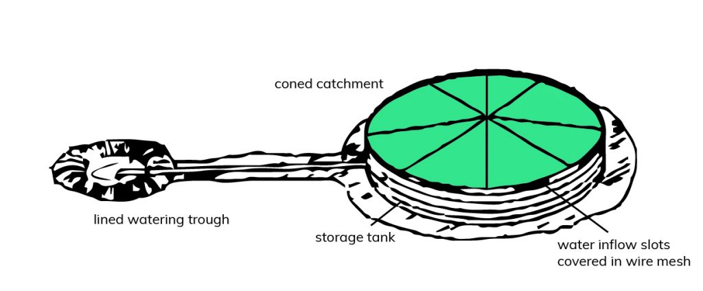 Guzzlers offer simple solution to collect and store water for livestock ...